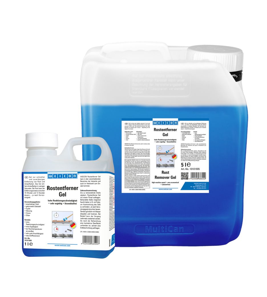 WEICON Rust Remover Gel | fast and reliable removal of rust and tarnish ...
